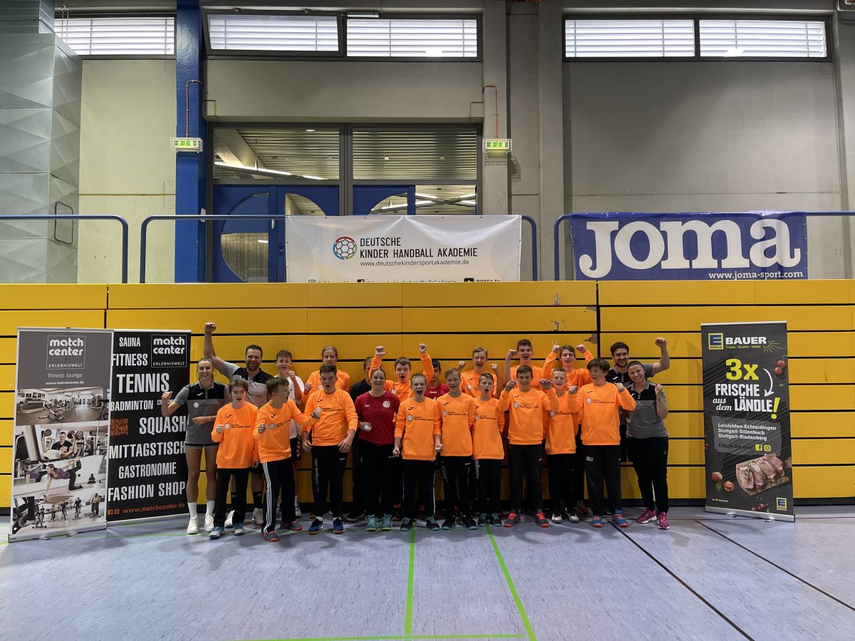 Erstmaliges Torhüter-Handballcamp bei der Deutschen Kinder Handball Akademie in Leinfelden ...