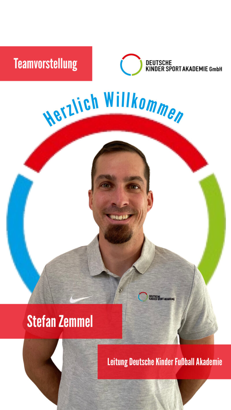 Teamvorstellung Stefan Zemmel - Deutsche Kinder Sport Akademie