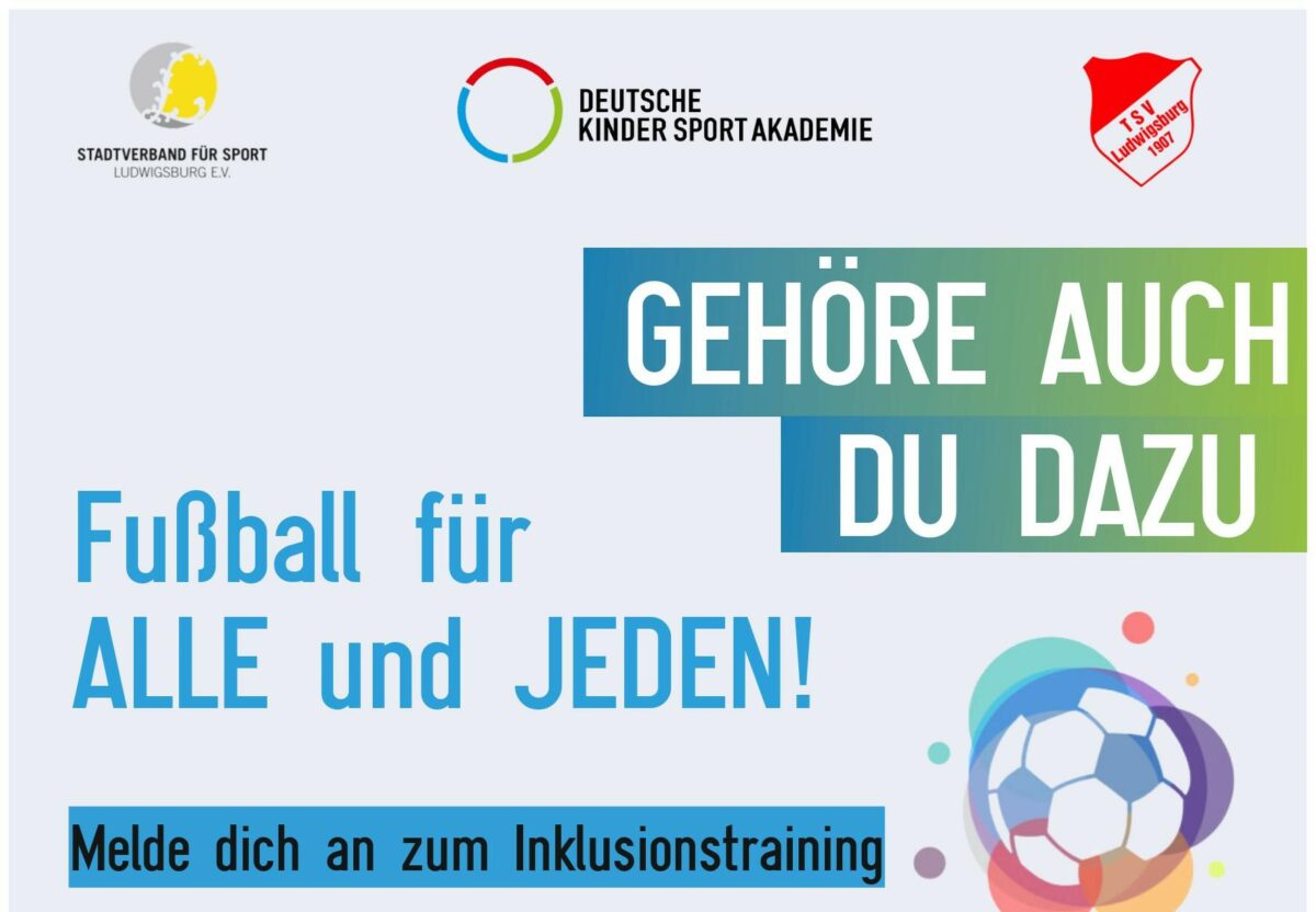 Inklusionstraining - Fußball für alle und jeden! - Deutsche Kinder Sport Akademie
